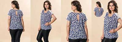 57 Modelos de Blusas Plus Size da Moda Feminina