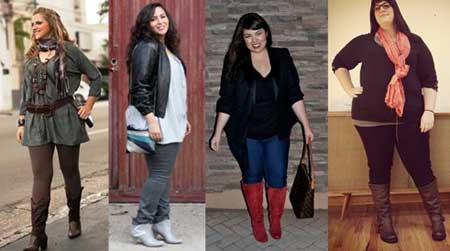 Tendências da Moda Feminina Outono Inverno Plus Size